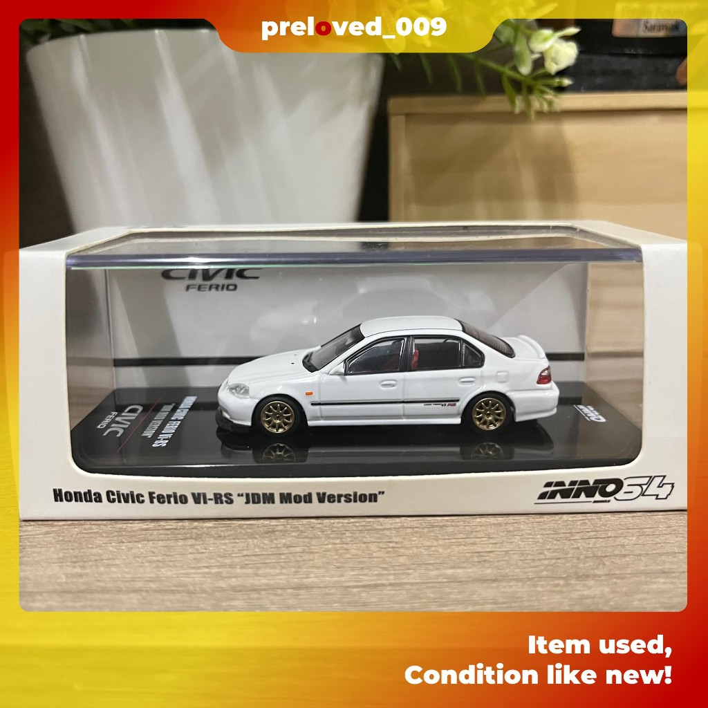 INNO Models Civic Ferio Vi-RS JDM Mod Version 1:64 scale [preloved ...