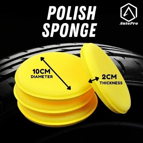 Autopro | Polish Sponge Car Waxing Durable | Shopee Malaysia