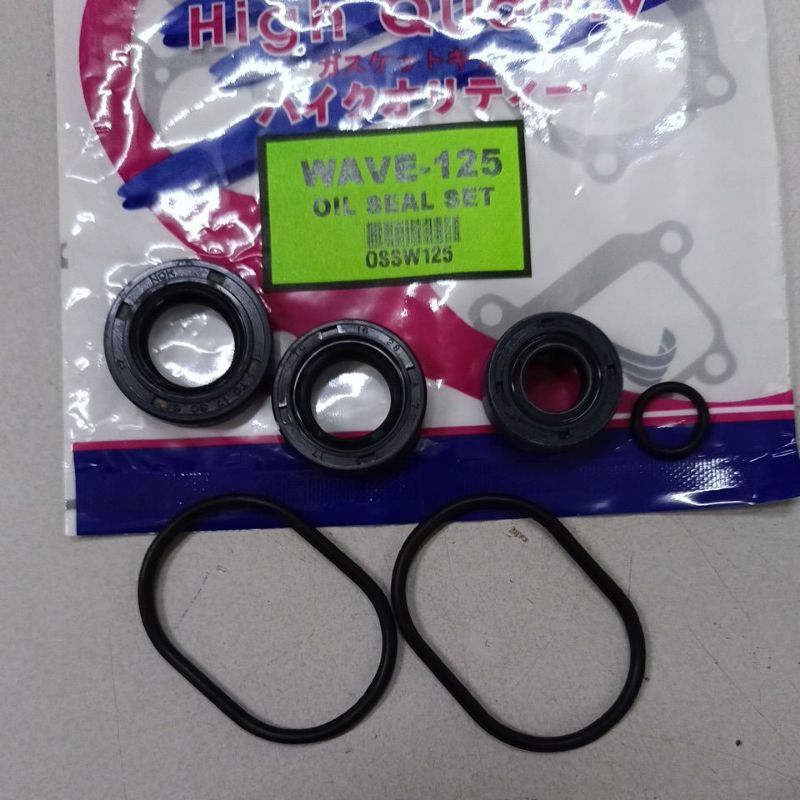HONDA WAVE 125 OIL SEAL SET ENGINE COMPLETE SET | Shopee Malaysia
