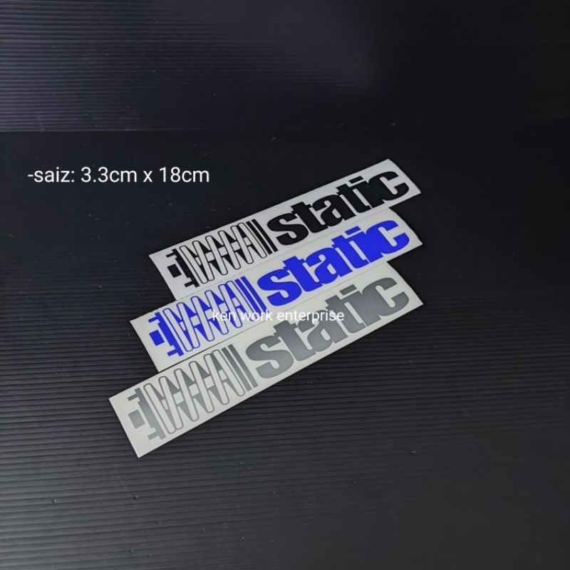 sticker static lowered car sticker | Shopee Malaysia
