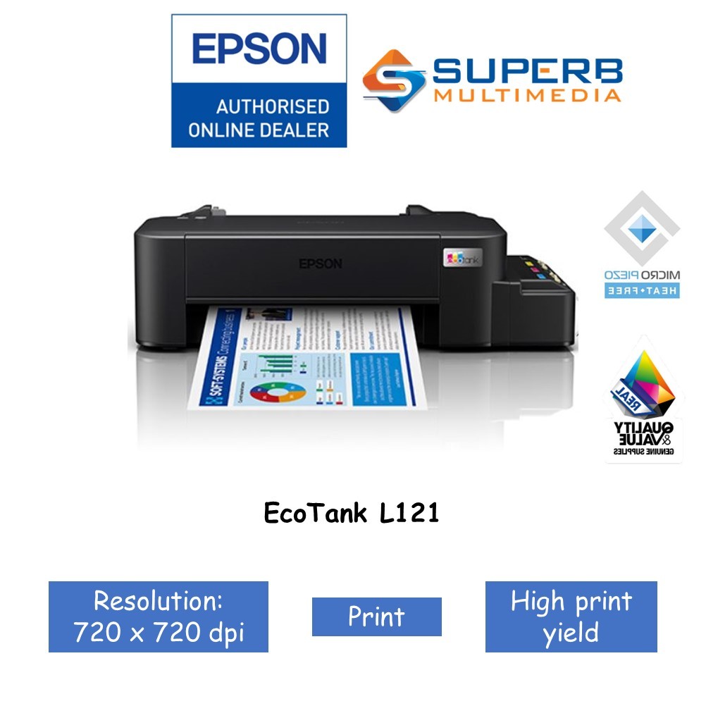 Epson EcoTank L121 Printer | Shopee Malaysia