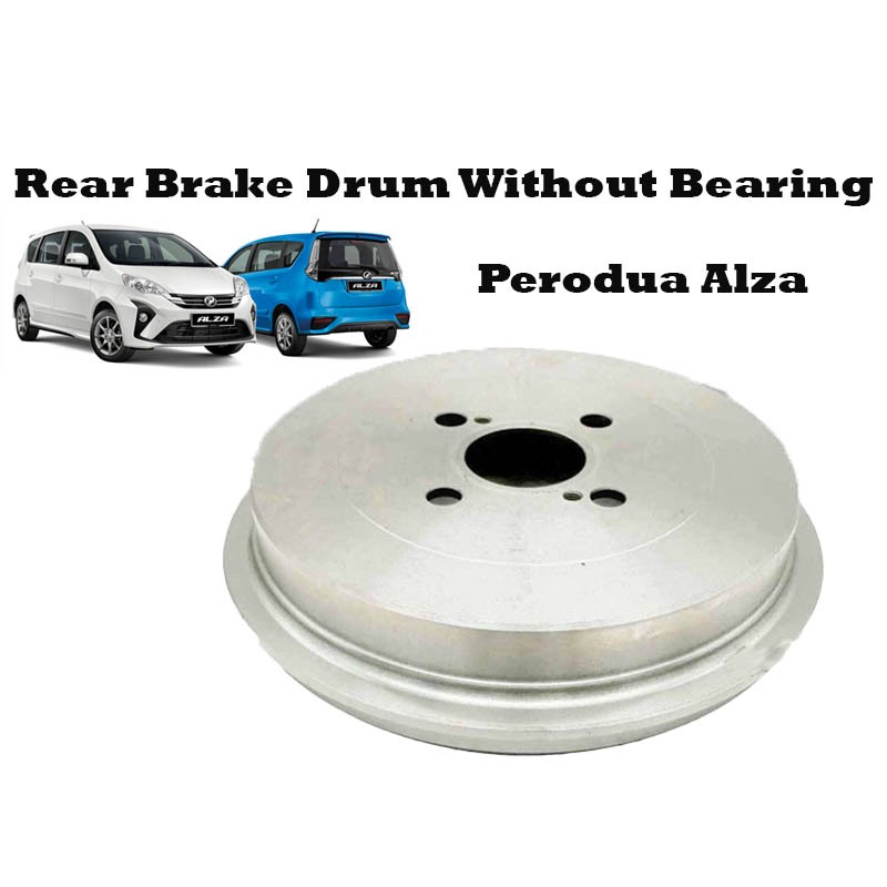 Perodua Alza Rear Brake Drum Without Bearing | Shopee Malaysia
