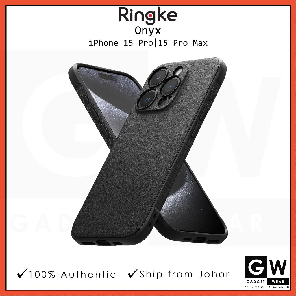 Ringke Onyx iphone 15 Pro/ Max, Military Tough Durable Shockproof TPU ...