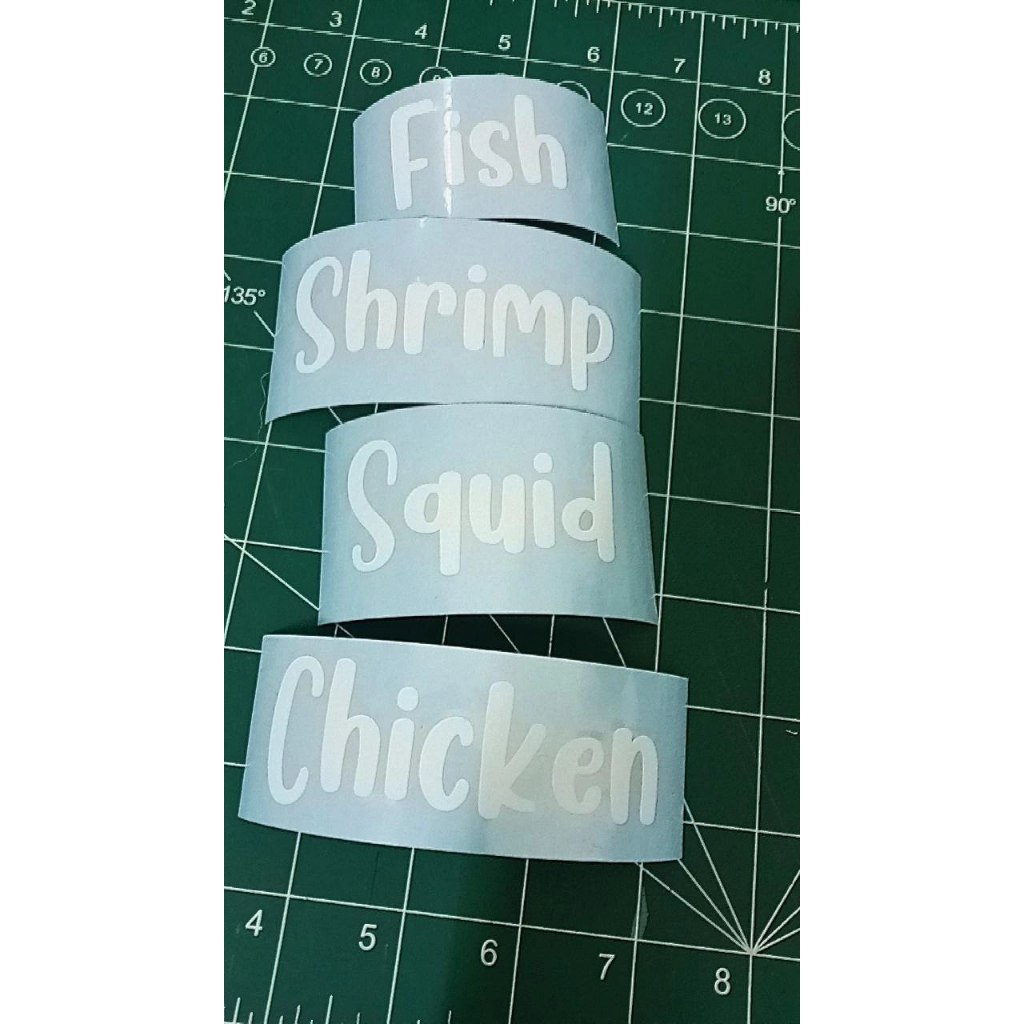 STICKER LABEL NAMA ( VINYL ) BY JUSLEEN - SINGLE ITEM ( 1 PCS ...