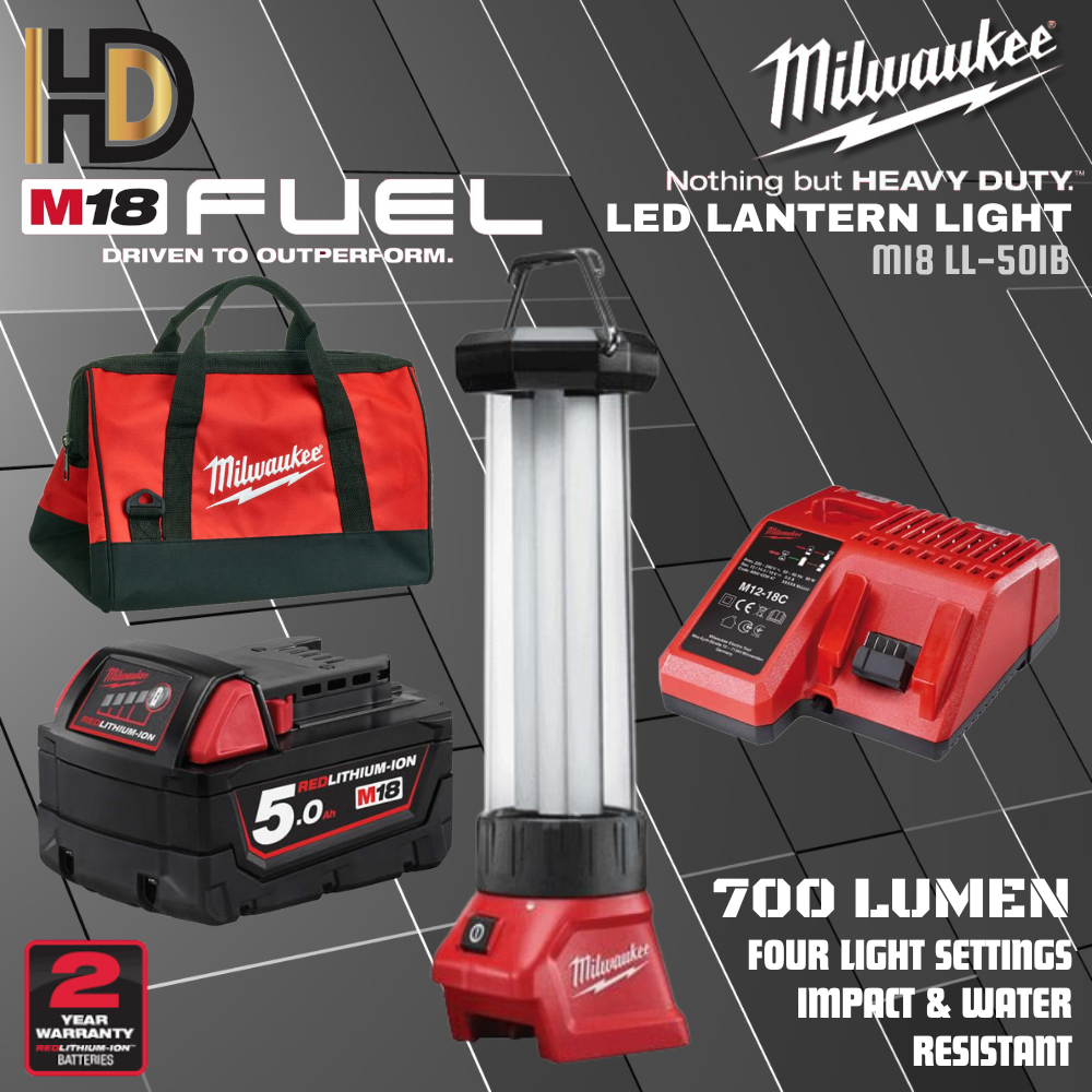 Milwaukee M18 LL LED Lantern Light 700 LUMEN | Shopee Malaysia