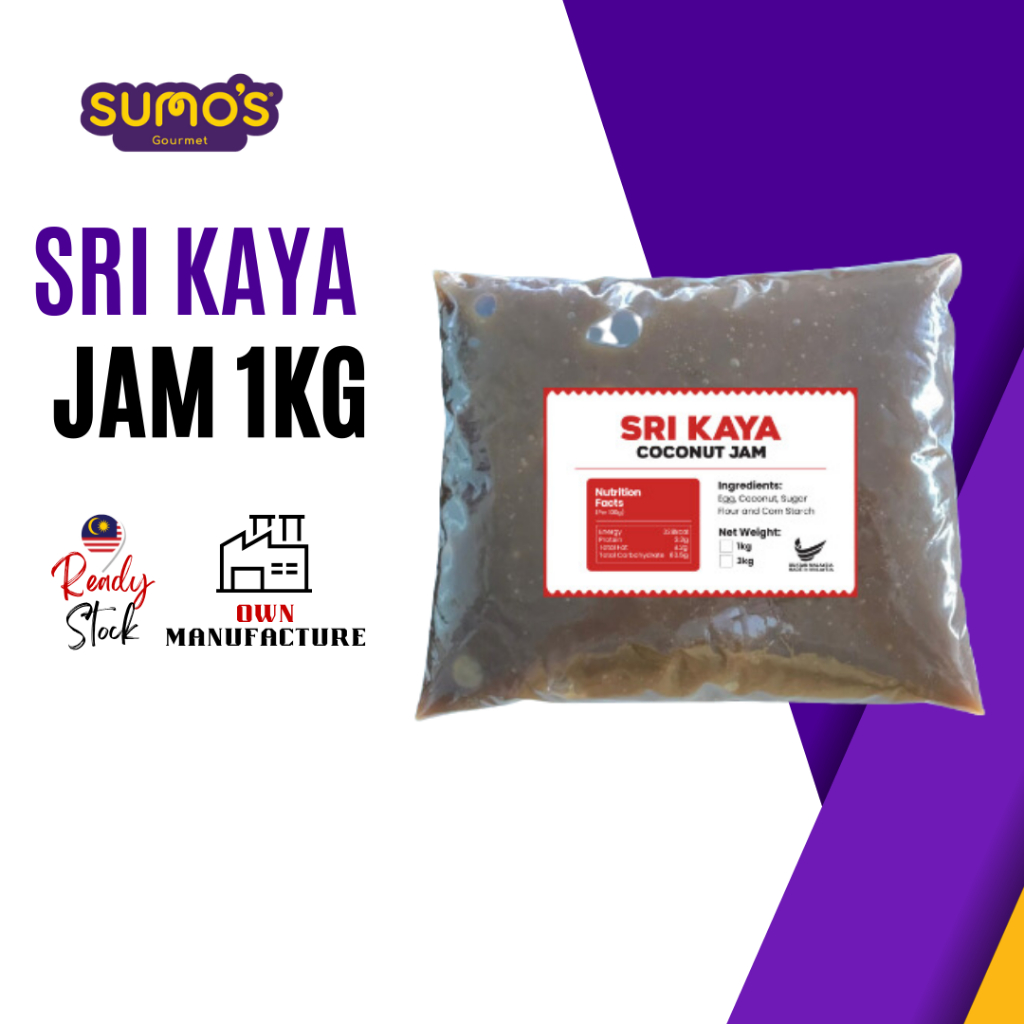 Sumo's Traditional Coconut Jam (SRI Kaya) 1kg/2kg | Shopee Malaysia