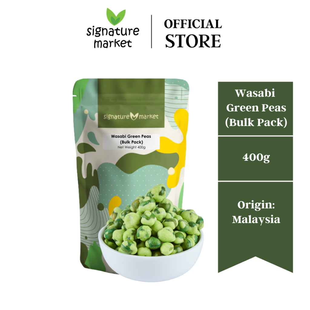 Signature Market Wasabi Green Peas (Bulk Pack)(400g) | Shopee Malaysia