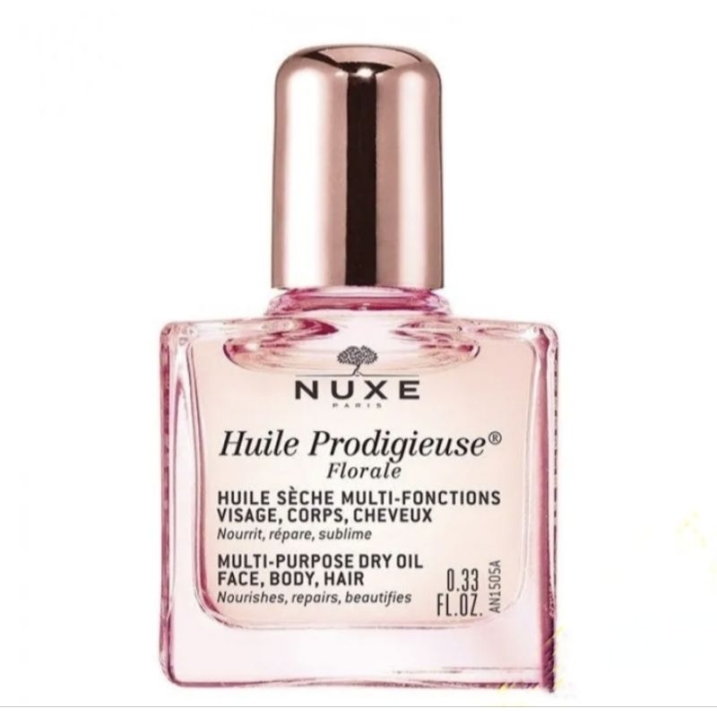 👑NUXE PARIS👑NUXE Huile Prodigieuse FLORALE 10ml - Multi Purpose Dry OIL Floral, FACE BODY HAIR ...