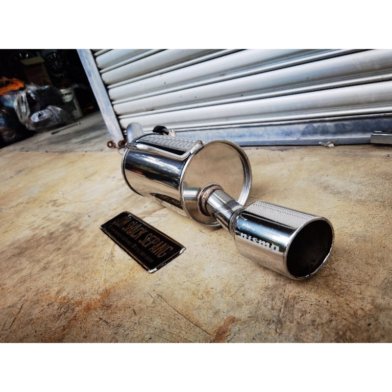 NISMO WELDINA STRAIGHT FLOW EXHAUST MUFFLER | Shopee Malaysia