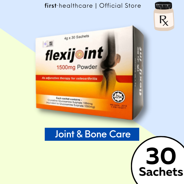 [READY STOCK!] Flexijoint 1500mg Powder Glucosamine 1500mg Bone Knee ...