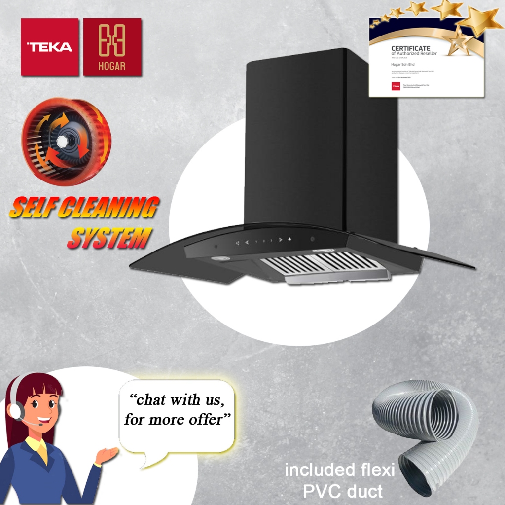 TEKA NCW 90 T30 | Teka Cooker Hood | Chimney Hood | Dapur Masak | Dapur ...