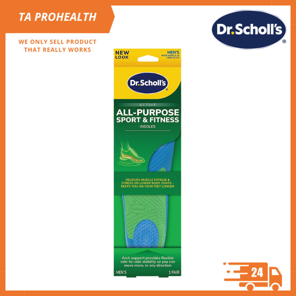 Dr. Scholl's Insoles Heavy Duty / Work / Extra Comfort / Plantar Fasciitis / Sport & Fitness ...