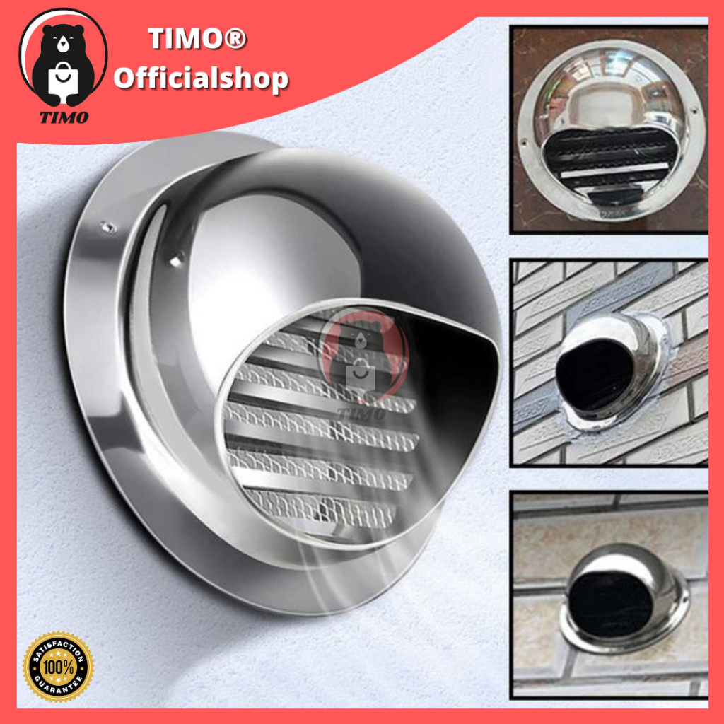 SUS304 Stainless Steel Wall Ceiling Air Vent Ducting Ventilation ...