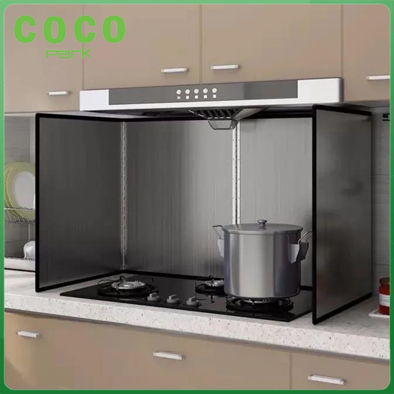 Kitchen Stainless Steel Oil Baffle Foldable Cooking Oil Splash Spill ...