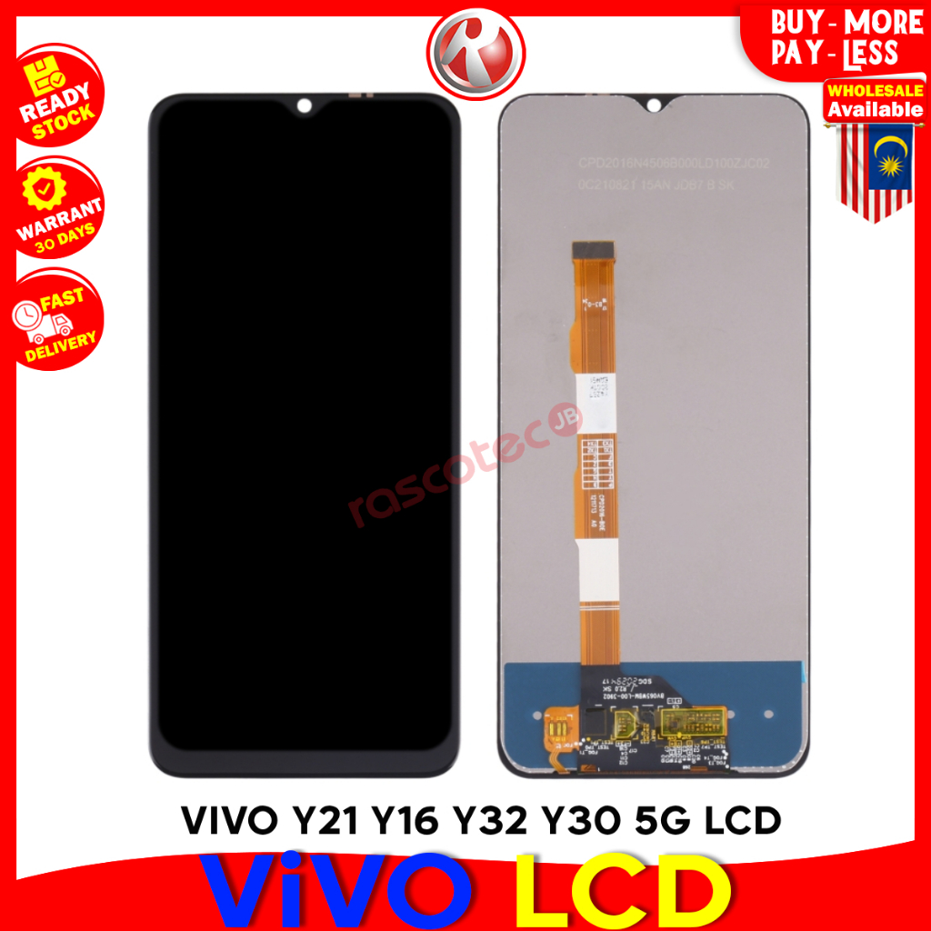 Ori VIVO Y21 Y16 Y32 Y02s Y21t Y21e / Y30 5G / V2111 V2204 V2214 V2158A ...