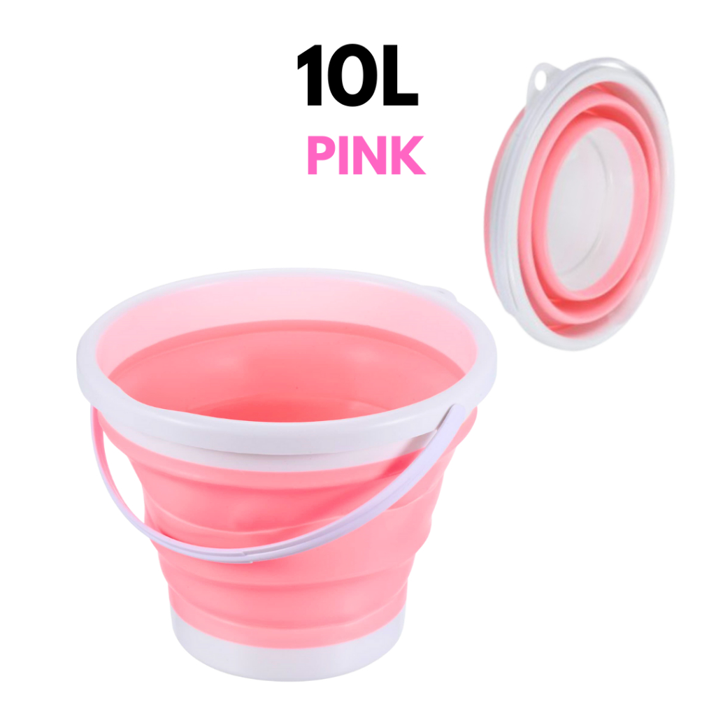 DESSINO Foldable Bucket Foldable Pail Collapsible Bucket Baldi Lipat ...