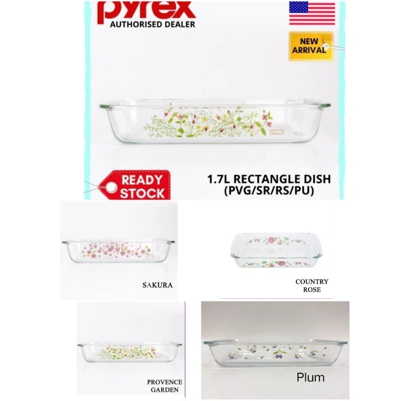 🔥HOT OFFER 🔥Pyrex 1.7 Liter Rectangle Dish 🔥 | Shopee Malaysia