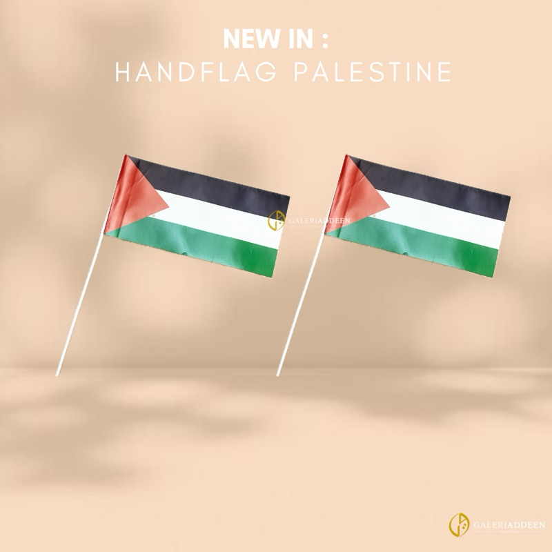 [NEW] Bendera Tangan Palestine / Palestine Hand Flag 15cmx30cm | Shopee ...