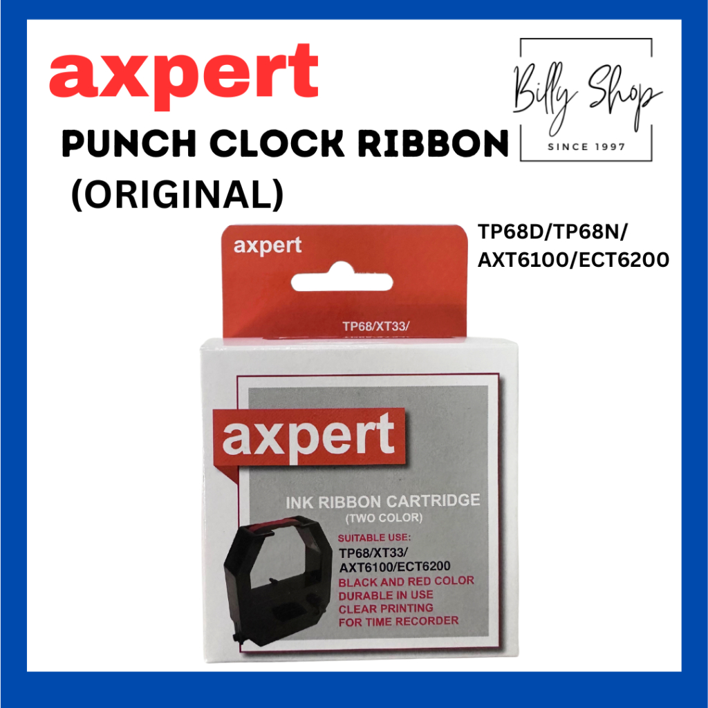 ORIGINAL AXPERT Punch Card Ribbon Time Machine Ribbon Cartridge/Ink ...
