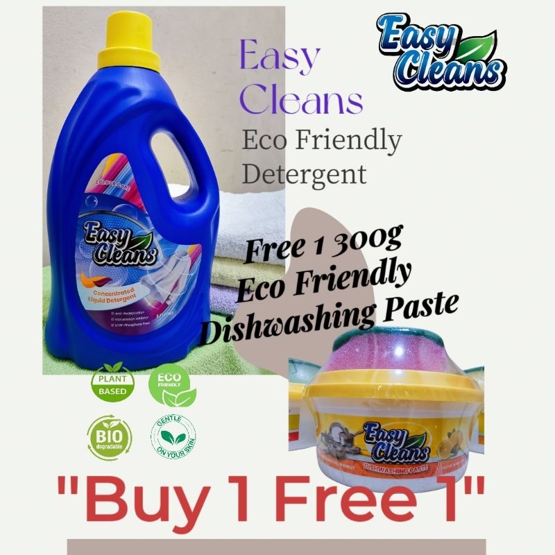 💥Buy 1 Free 1💥 3.7L (Eco Friendly) Easy Cleans Concentrated Liquid ...