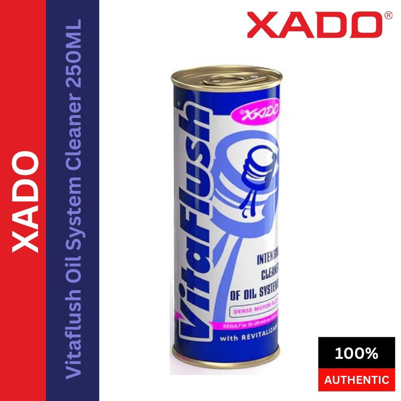 (READY STOCK)Xado Vitaflush Oil System Cleaner 250ml Engine Flushing ...