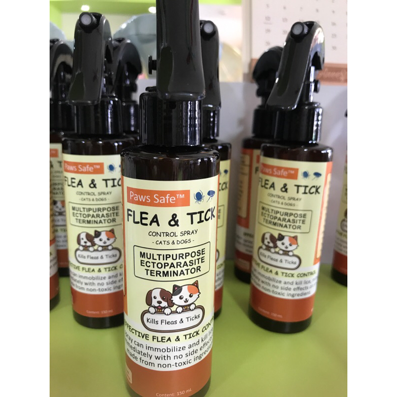 PAWS SAFE - FLEA & TICK 150ml | Shopee Malaysia