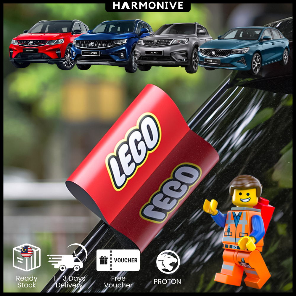 [NEW] PROTON X90 S70 X50 X70 LEGO Car Wash Label Decorative Waterproof ...