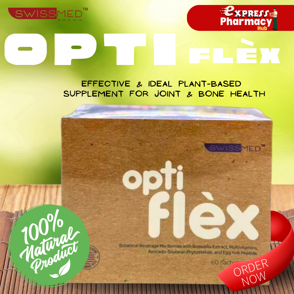 [PHARMACY STOCK!! 100% ORIGINAL][FOC THERMOS WITH EVERY UNIT] Swissmed Opti-Flex 60 sachets ...
