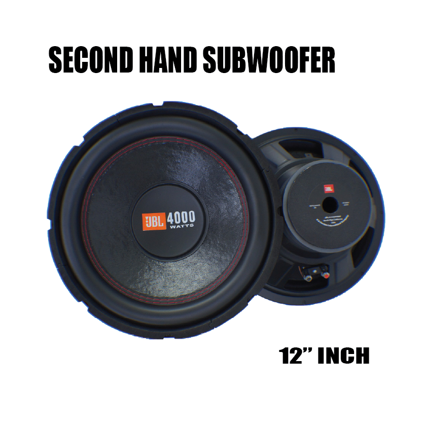 Subwoofer 12 Inch Double Magnet Second Hand- 1PCS | Shopee Malaysia