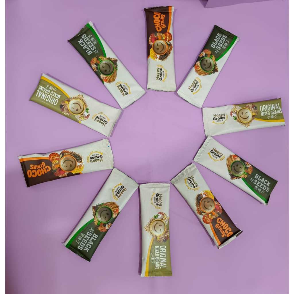 Happy Grains sachet 25g | Shopee Malaysia