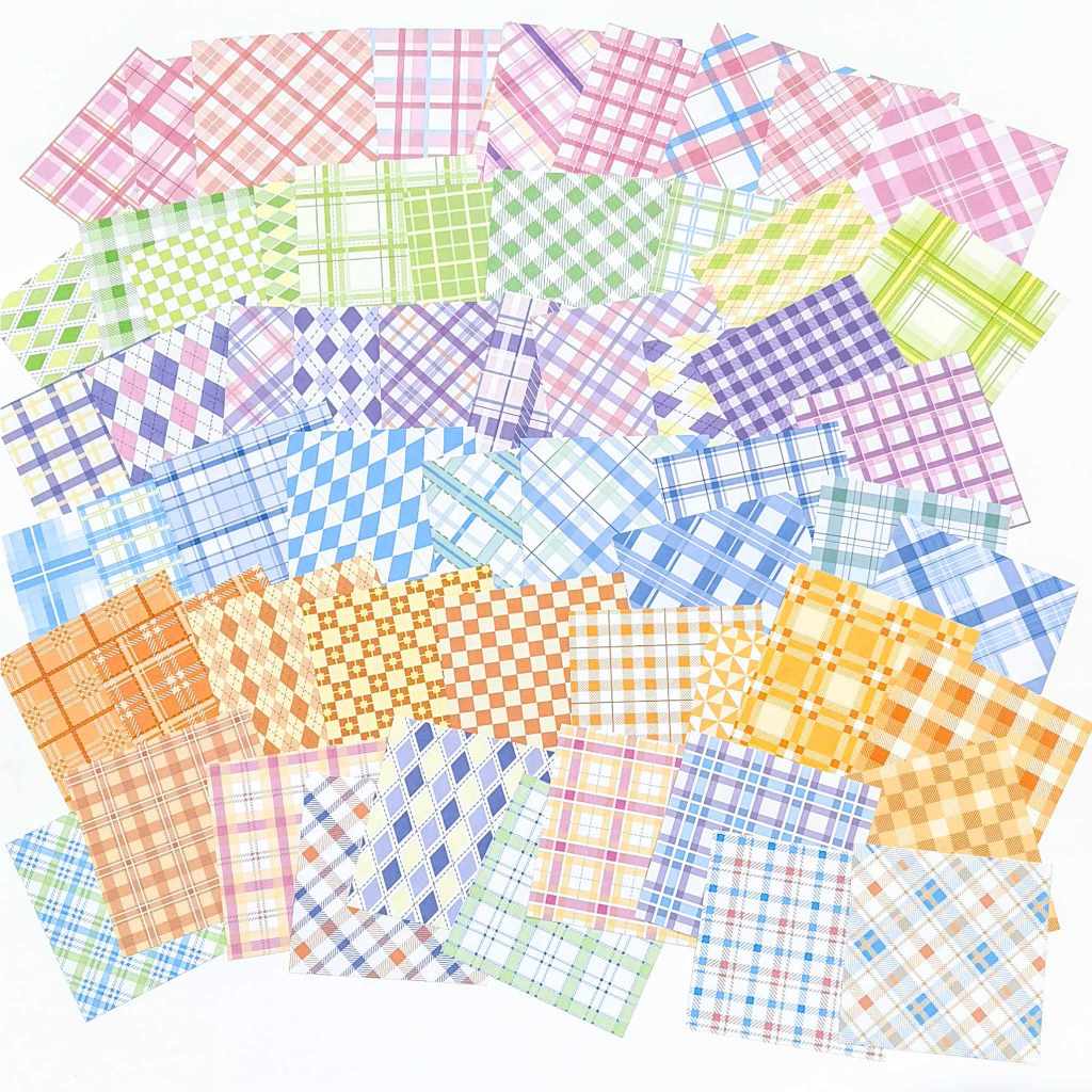 Cute Grid Journal Handbook Design Memo Note Paper Random 10 PCS No ...