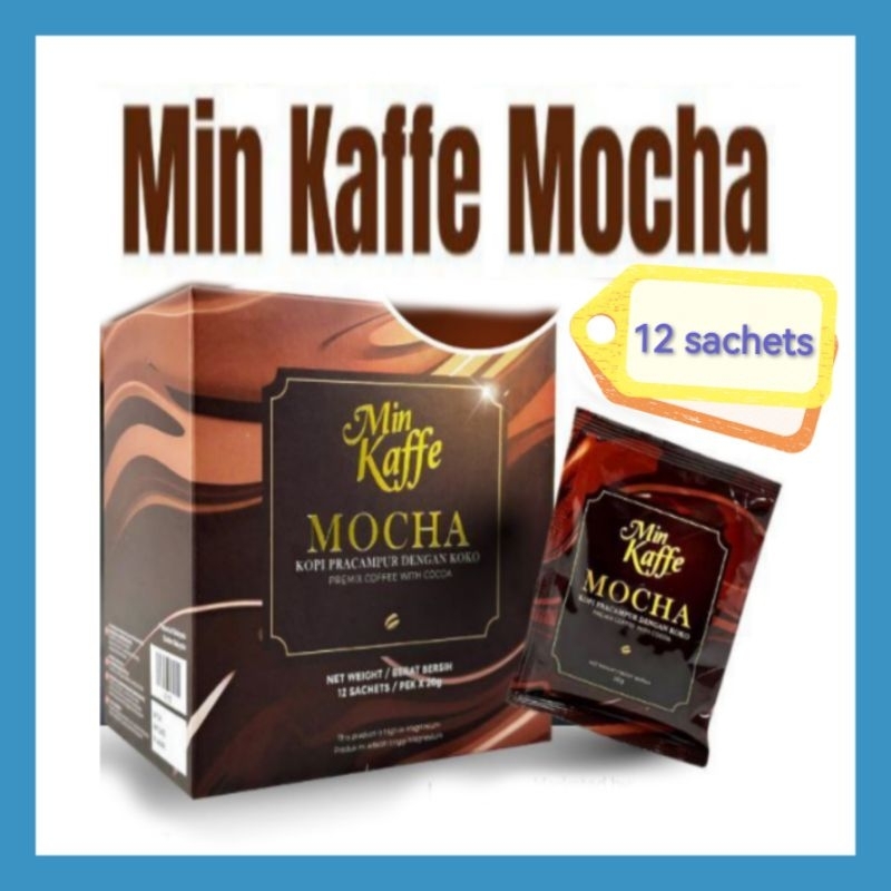 NEW Min Kaffe MOCHA / CAPPUCCINO Baharu Kopi Coklat Garam Buluh 1 box ...