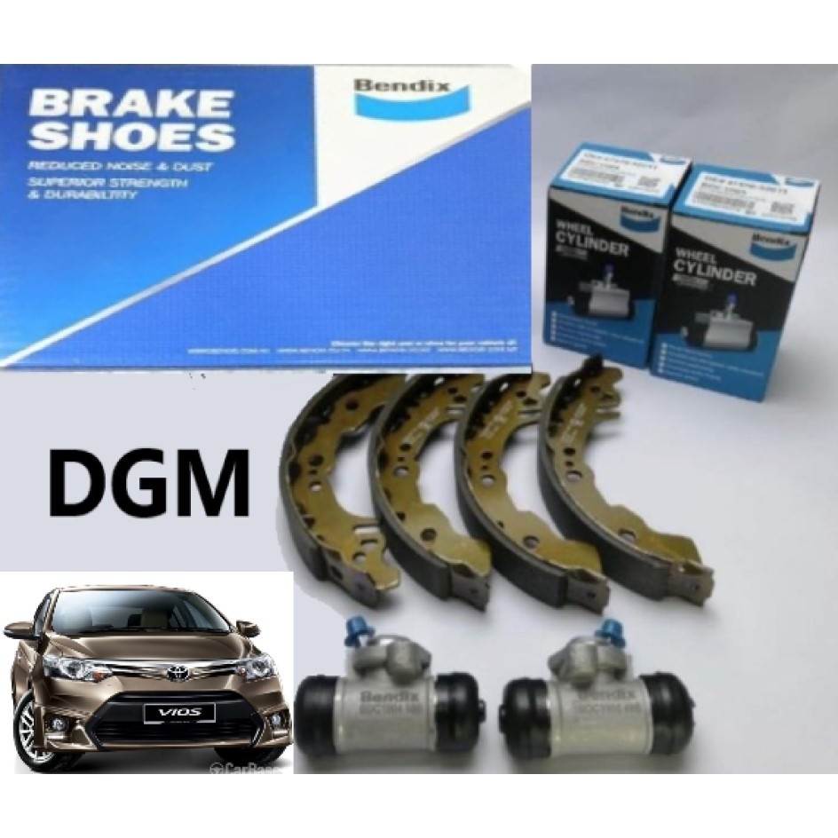 100% Original BENDIX Toyota Vios 1.5 NCP150 E/J Spec 2013-2015y Rear ...