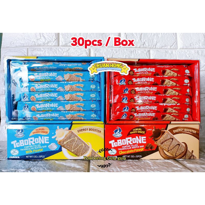 Twinfish ToBo One Center Filled Triangular Wafer Bar 30pcs /Box ...