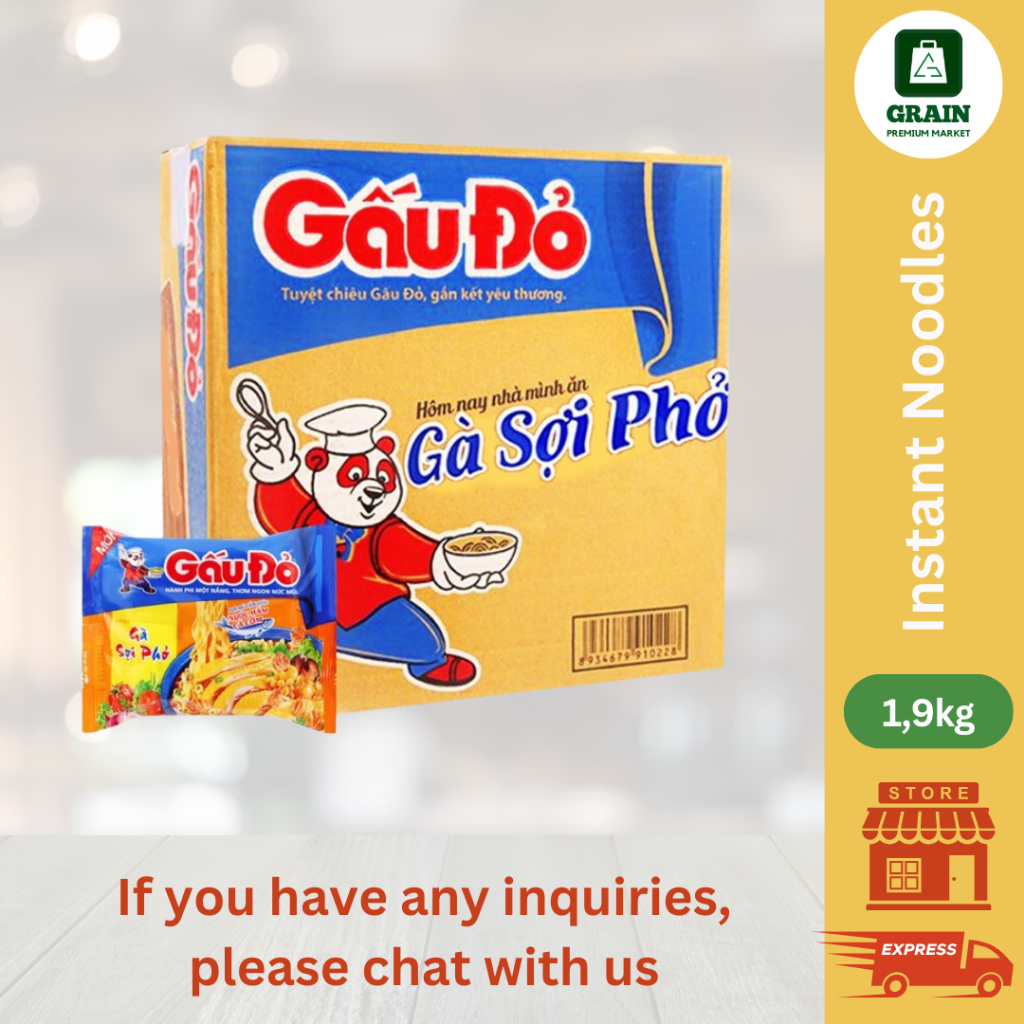 [Halal] Gau Do Chicken Flavor Instant Noodle 30 pack x 63g - Thùng Mi ...