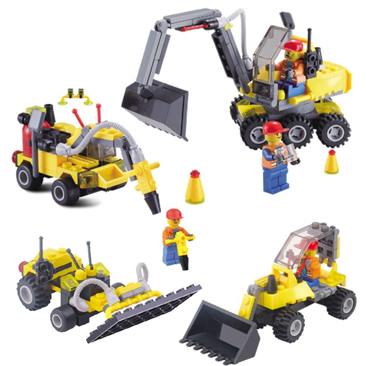 KAZI City Work LEGO Compatible Building Block Bricks Toys Gifts ...