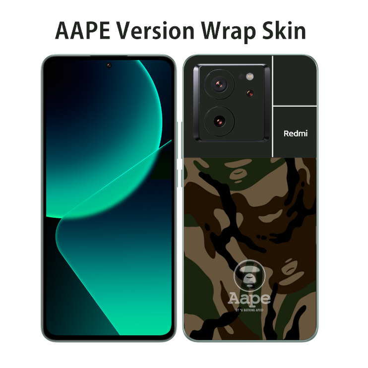 AAPE A bathing ape EDITION Xiaomi Redmi edition wrap Skin | Shopee Malaysia