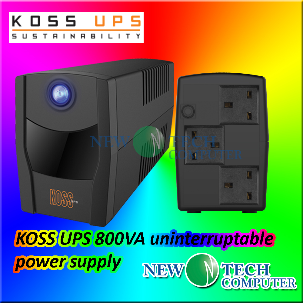 KOSS Formula 800VA / KOSS Formula 800 Line Interactive UPS ...