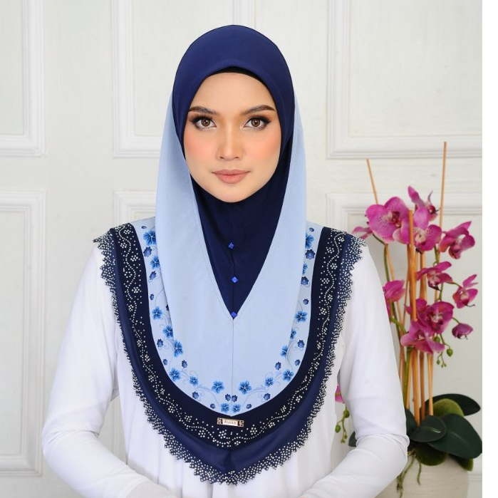 Sarung Instant 2 Layer | Tudung Instant 2 Layer | 2 Layer Instant ...