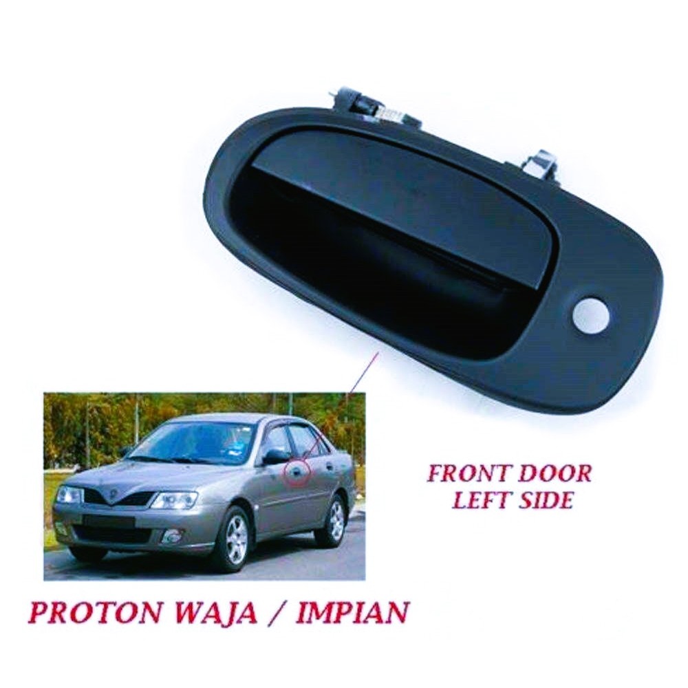 PEMBUKA LUAR PINTU Pemegang luar pintu Black 100% New waja accessories ...