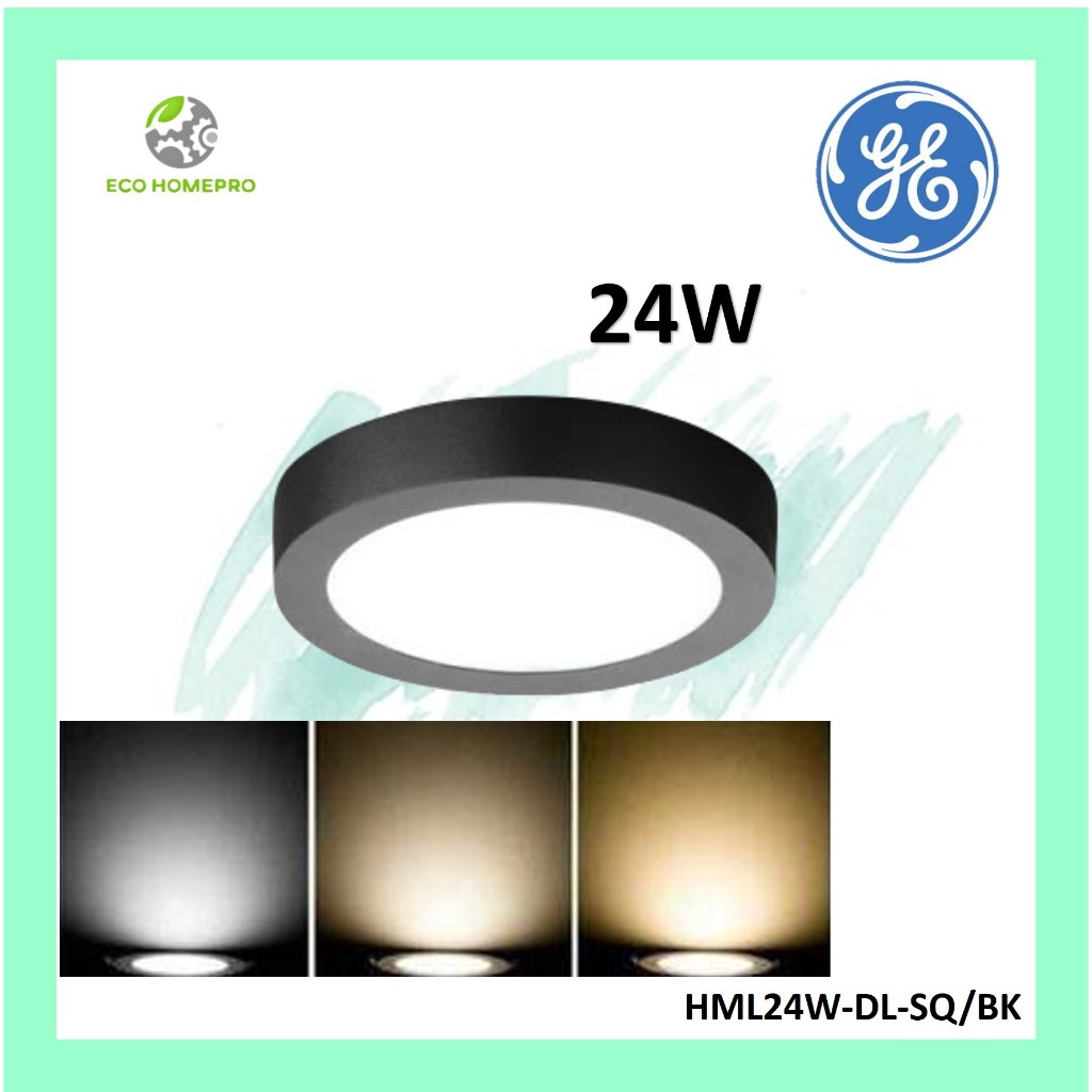 Homedal 24w Led Surface Downlight Black (DL/SQ) | Shopee Malaysia