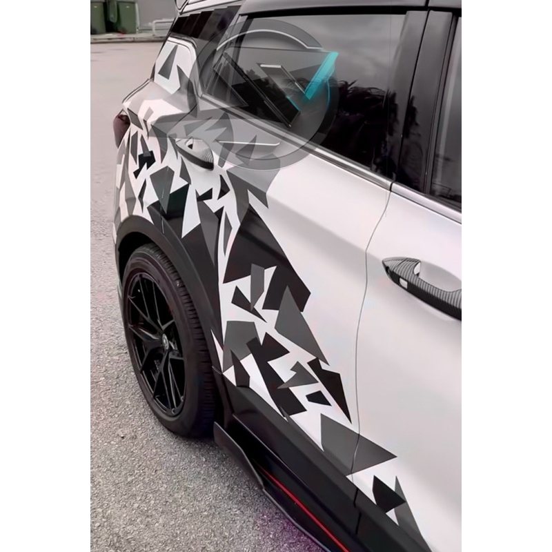 (Ready Stock) S1178# Proton X50 Car body Vinyl Decal Sticker | Shopee ...