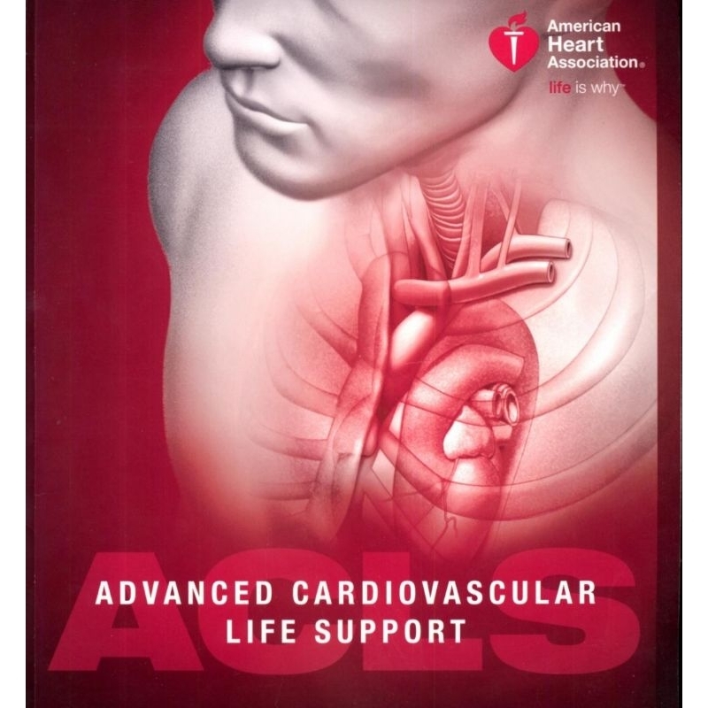 Advanced cardiovascular life support ACLS AHA american heart association | Shopee Malaysia
