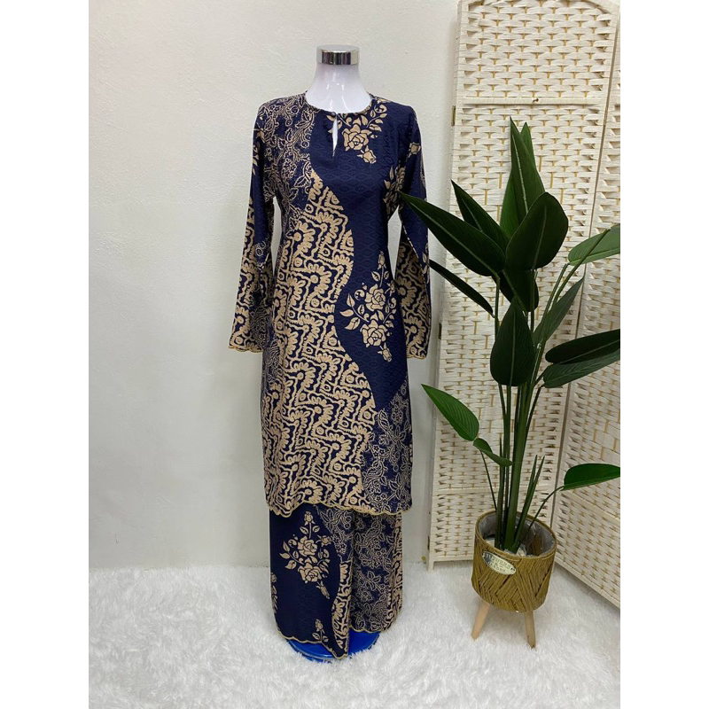 Batik Riau moden labuh | Shopee Malaysia