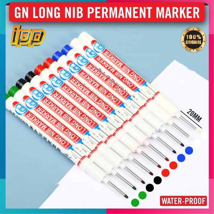 Long Nib Marker Pen 20mm Permanent Marker Pen (GN906) | Shopee Malaysia
