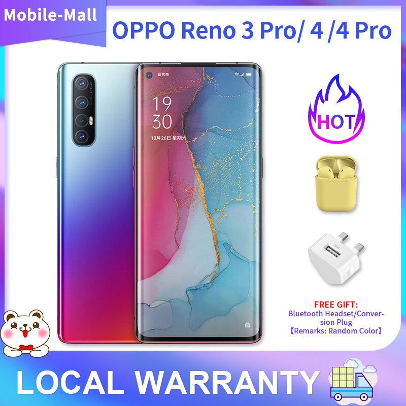 OPPO Reno 4SE (11+256GB) ROM 6.4Inch Full Set (NEW) 1 Year Warranty ...