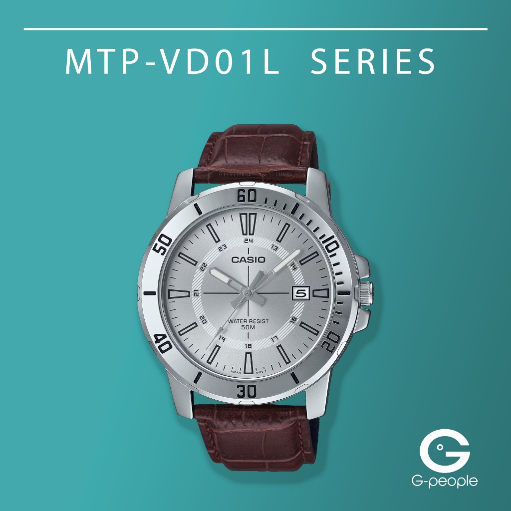 CASIO MTP-VD01L-7C / MTP-VD01L MEN'S WATCH 100% ORIGINAL | Shopee Malaysia
