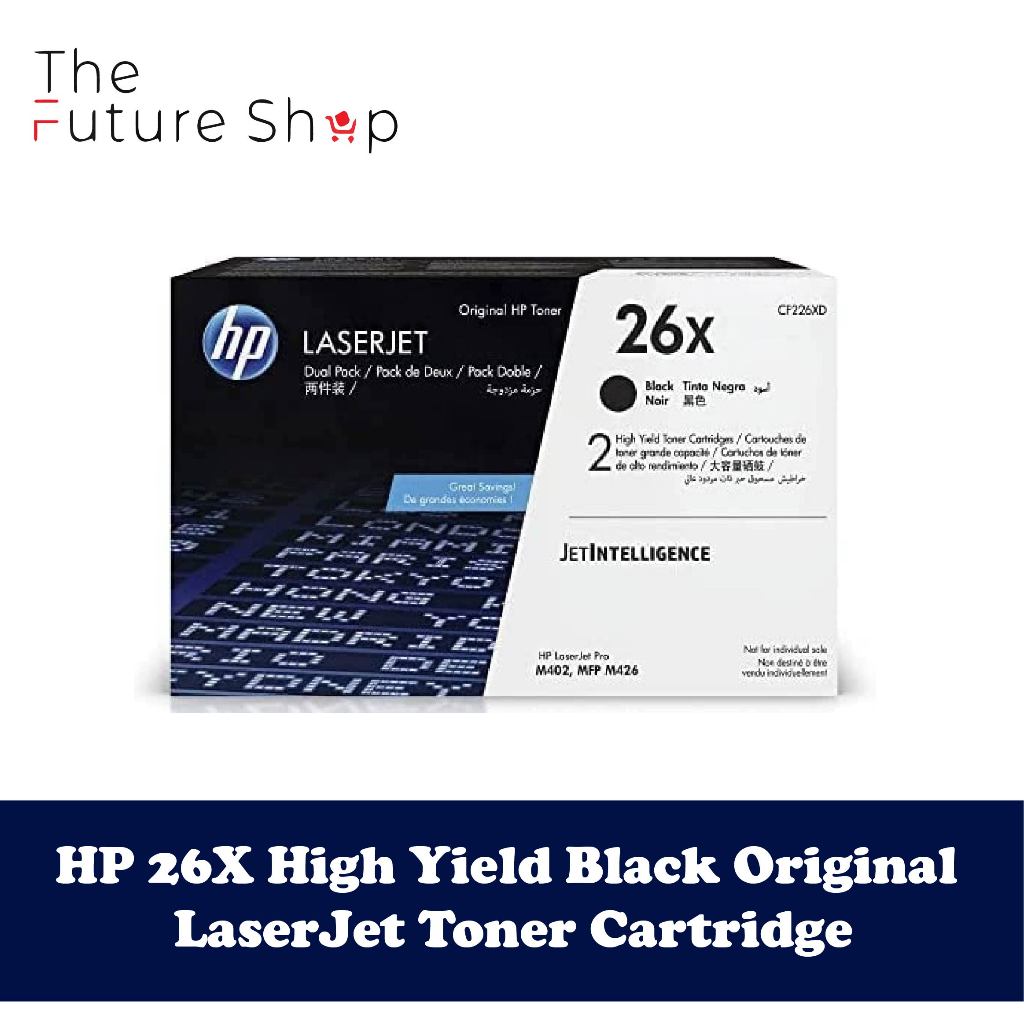 HP 26A / HP 26X/ HP 26JC Black Original LaserJet Toner Cartridge ...