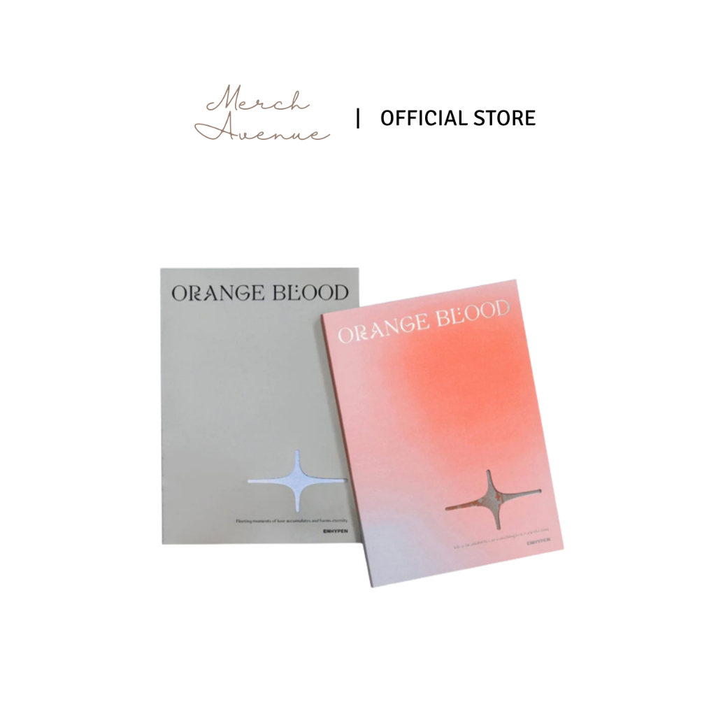 ENHYPEN - 5th Mini Album [ORANGE BLOOD] | Shopee Malaysia