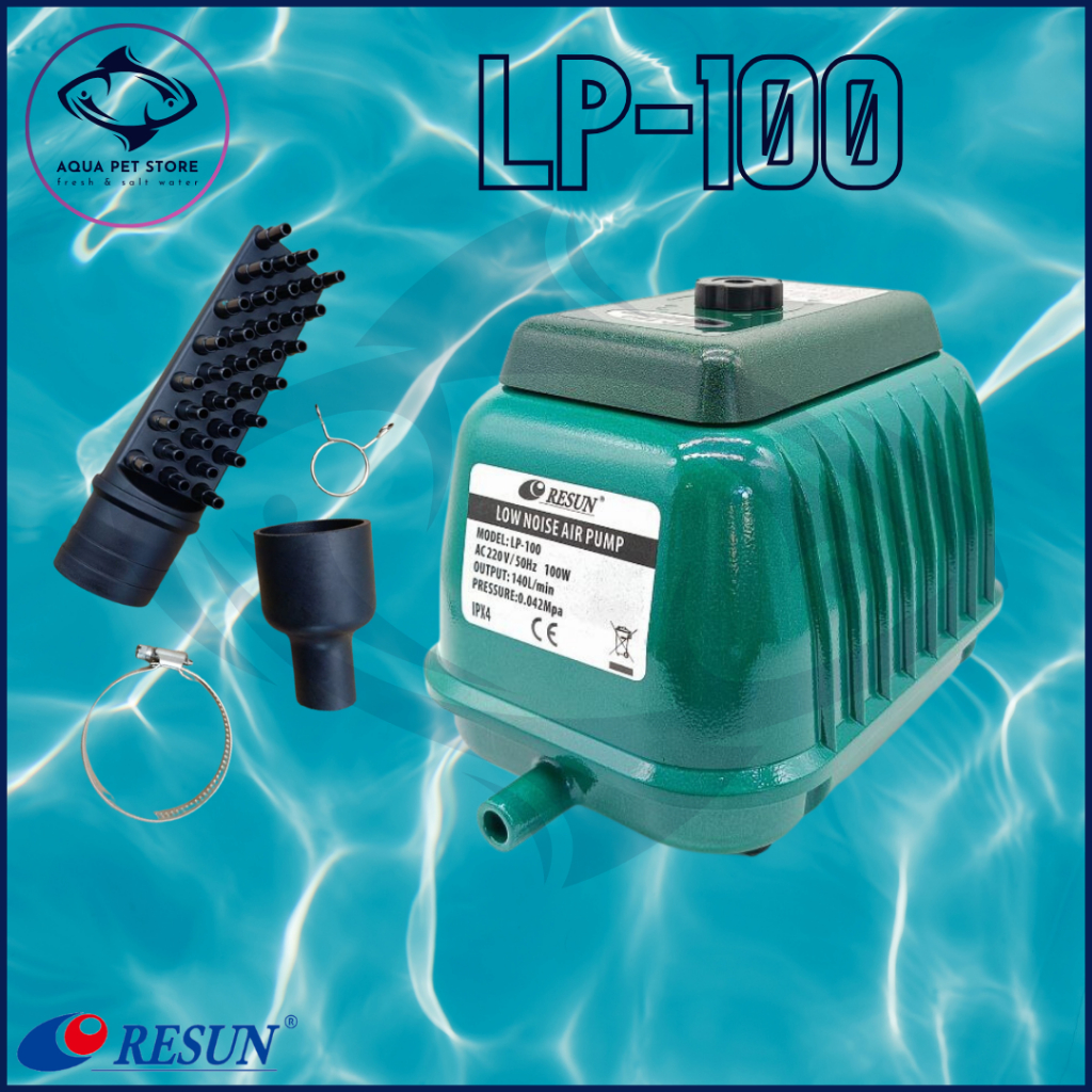 Resun LP-100 Aquarium Pond Air Pump LP100 | Shopee Malaysia